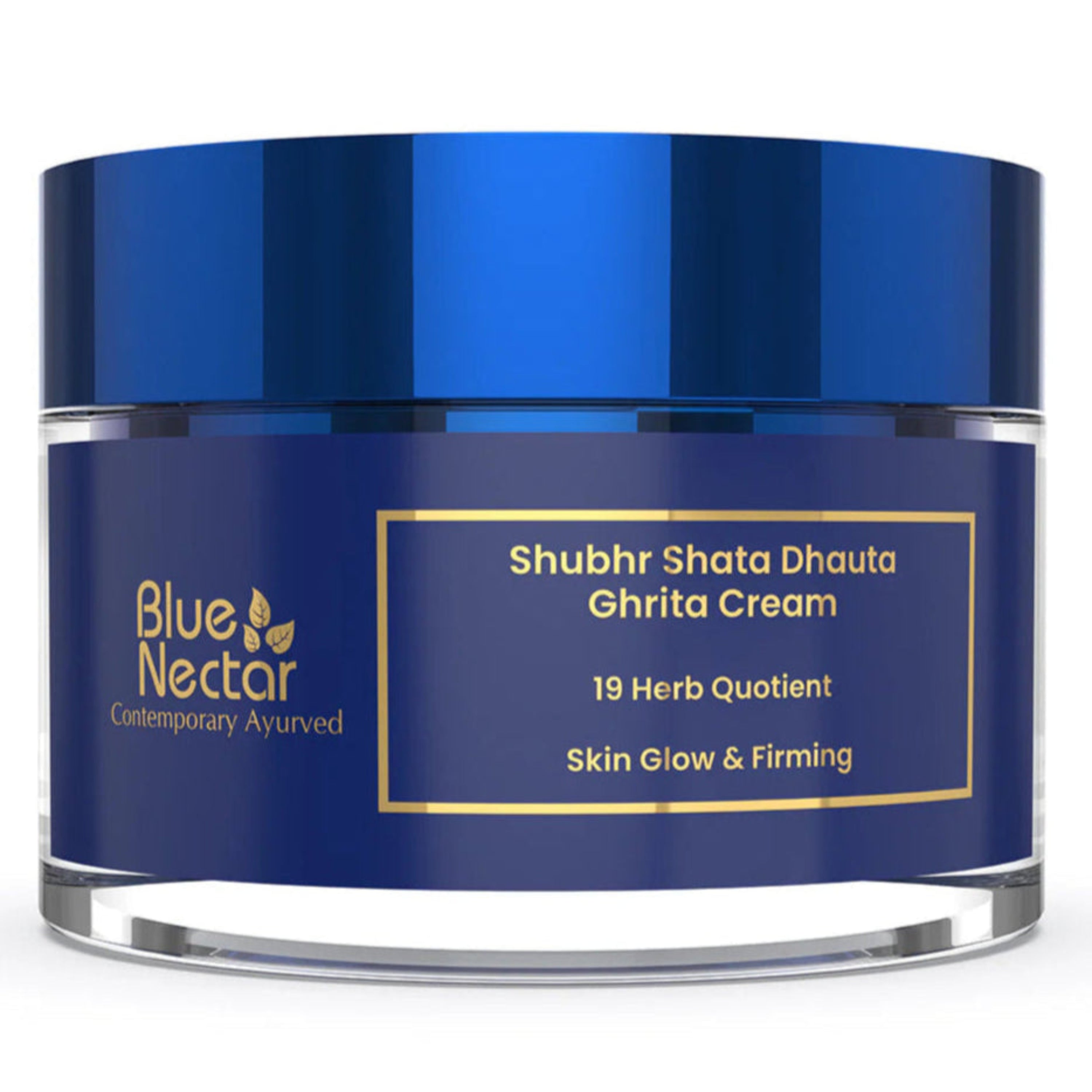 Men Shata Dhauta Ghrita Face Cream For Skin Glow & Firming(19 Herbs, 1 ...