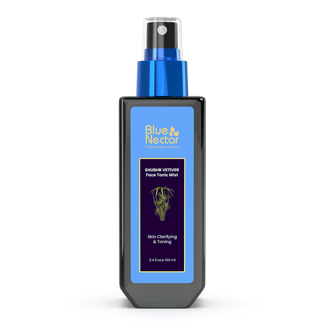 Toner for face. 100% Natural. Distilled Vetiver Water – Blue Nectar